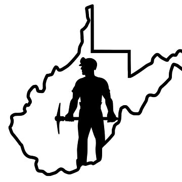 "West Virginia State Coal Miner" Poster for Sale by Jack Curtis | Redbubble