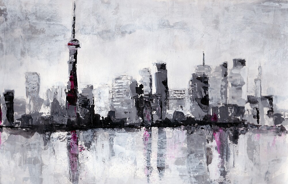 "Abstract Skyline " by Stephanie Keller | Redbubble