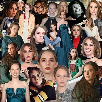 "Maya Hawke Abstract Collage Art" Poster for Sale by CollageHeaven ...