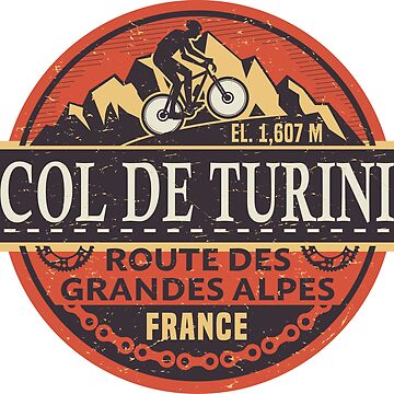 "Col de Turini, France" Sticker for Sale by studio838 | Redbubble