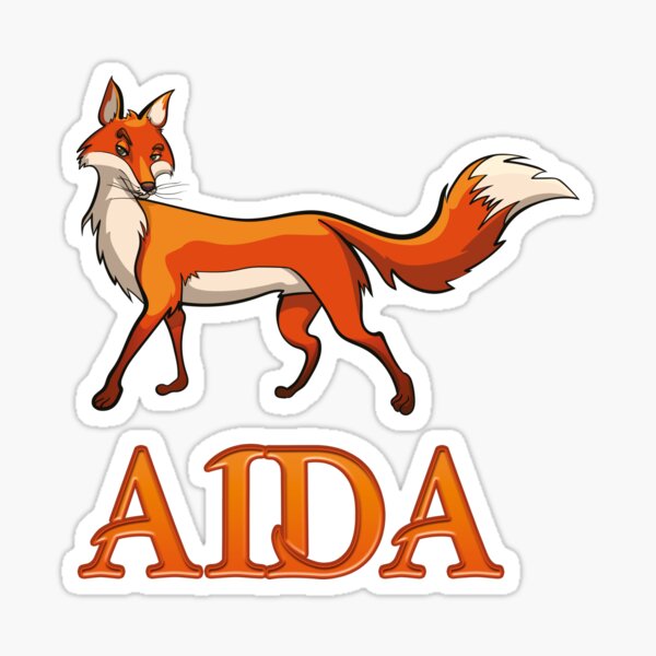 Aida Stickers | Redbubble