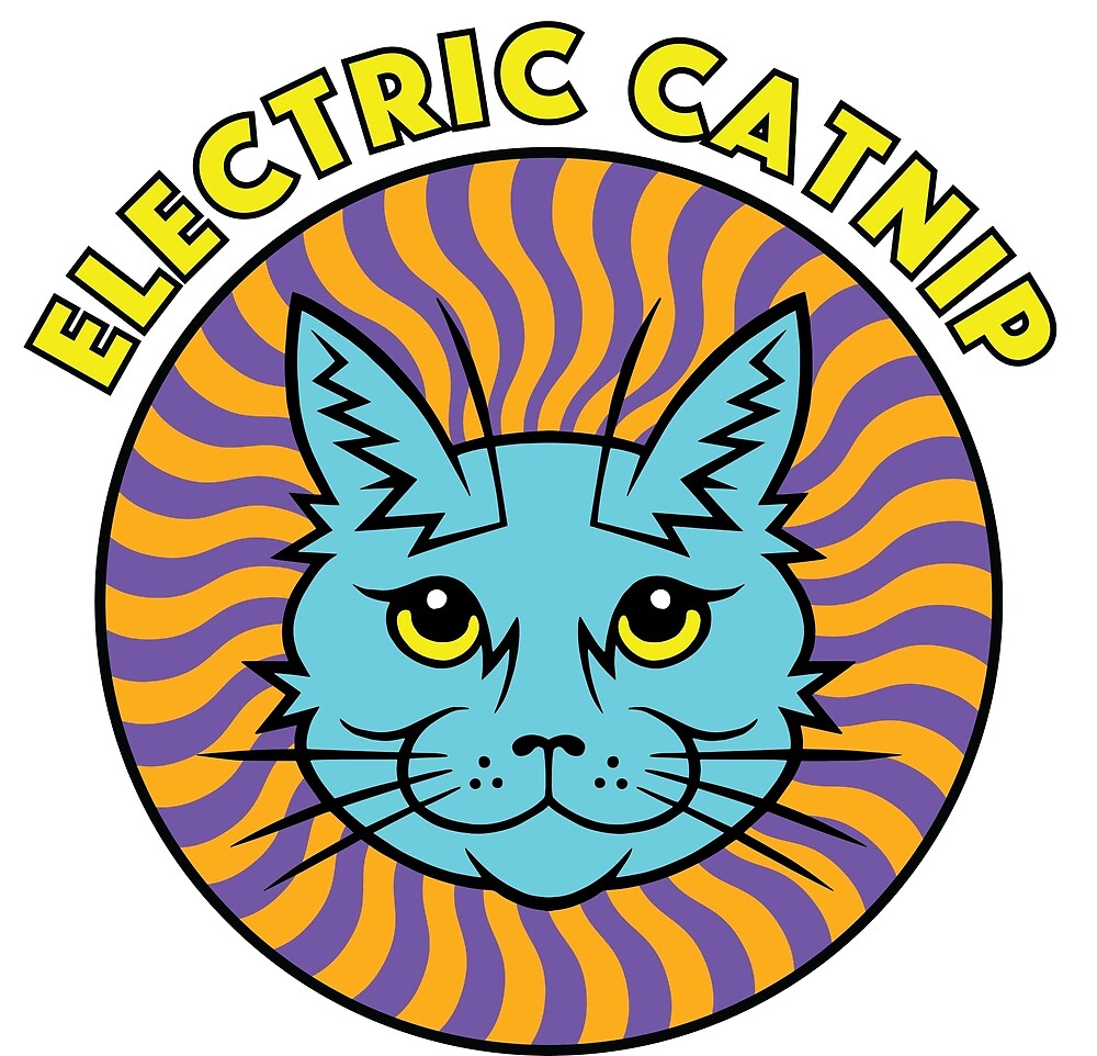 "ELECTRIC CATNIP (Electric Catnip logo)" by ElectricCatnip | Redbubble