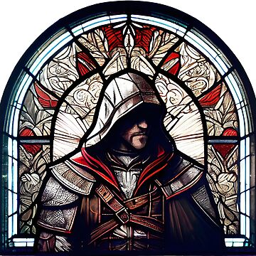 "Assassin's Creed - Stained Glass Series - 2" Sticker for Sale by ...