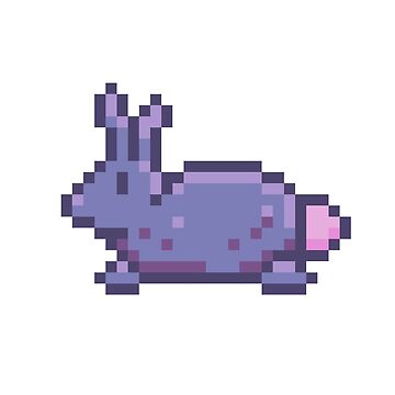 "Rabbit" Sticker for Sale by Ross-Pixels | Redbubble