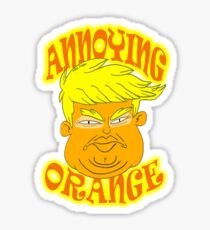Annoying Orange Stickers | Redbubble