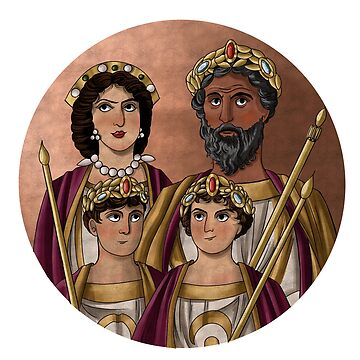 "Septimius Severus with his family" Sticker by locus-amoenus | Redbubble
