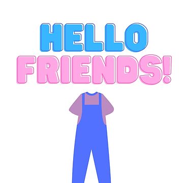 "Ms. Rachel Hello Friends" Sticker for Sale by dspenner | Redbubble
