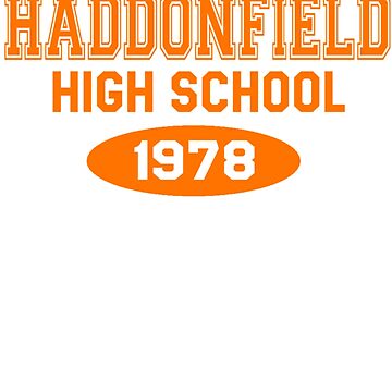 "haddonfield high school 1978 " Sticker for Sale by Dermotha | Redbubble