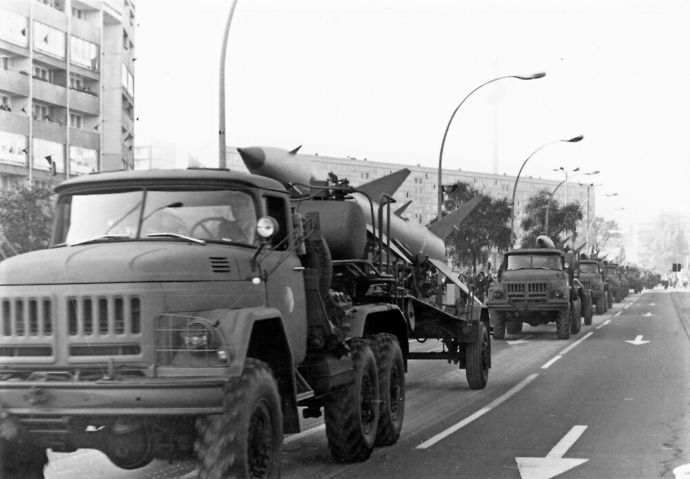 "East German Missile Trucks" by GMackenzie | Redbubble