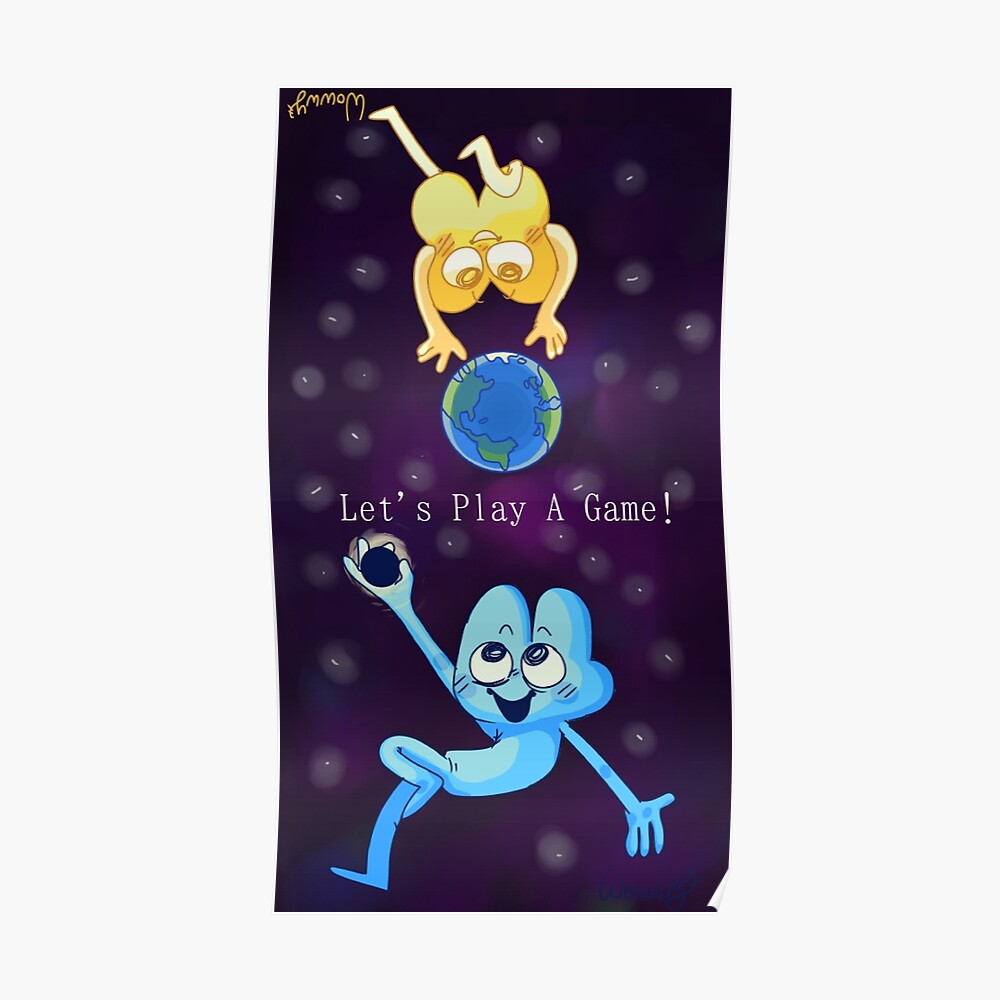 "4 and X print bfb" Poster by wowwywowwow | Redbubble
