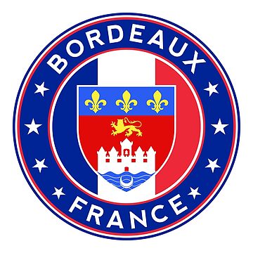 "Bordeaux, France" Sticker for Sale by Alma-Studio | Redbubble
