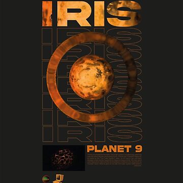 "IRIS graphic planetary design / Gemini Home Entertainment " Sticker ...
