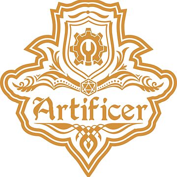 "D&D Artificer Class 1 Color Emblem" Sticker for Sale by sunburstrpg ...