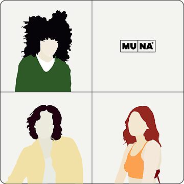 "MUNA Album Cover" Sticker for Sale by James Hergt | Redbubble