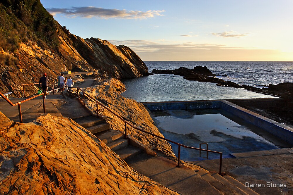 "Bermagui Blue Pool" by Darren Stones | Redbubble