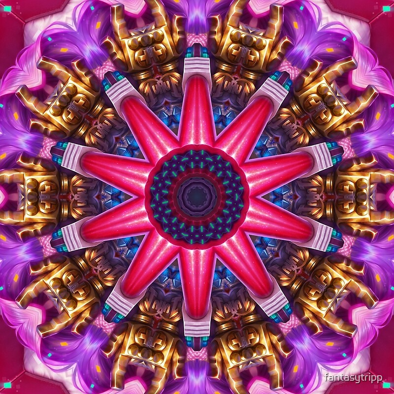 "Color Pattern Kaleidoscope" by fantasytripp | Redbubble