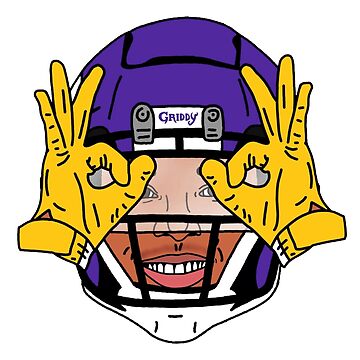 "Justin Jefferson Griddy" Sticker for Sale by SportyFan | Redbubble