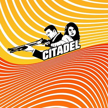 "Citadel tv series fan works graphic design by ironpalette" Sticker for ...