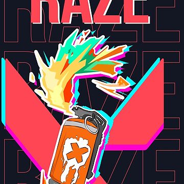 "Raze Grenade" Sticker by NUNC SHOP | Redbubble