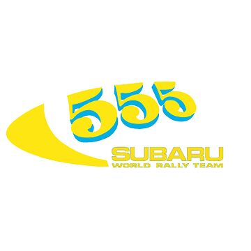 "Subaru Prodrive 555 rally classic 90s " Essential T-Shirt for Sale by ...