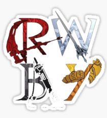 Rwby: Stickers | Redbubble