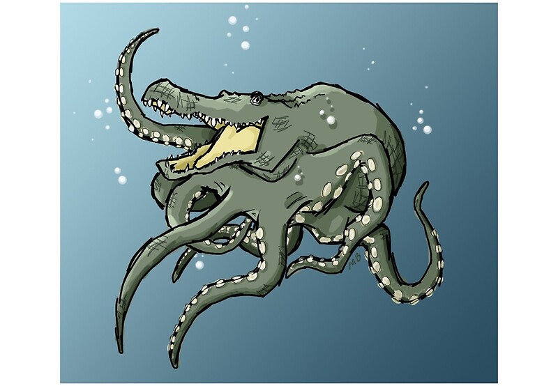 "Croctopus" by megabadbunny | Redbubble