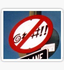 No Swearing Stickers | Redbubble
