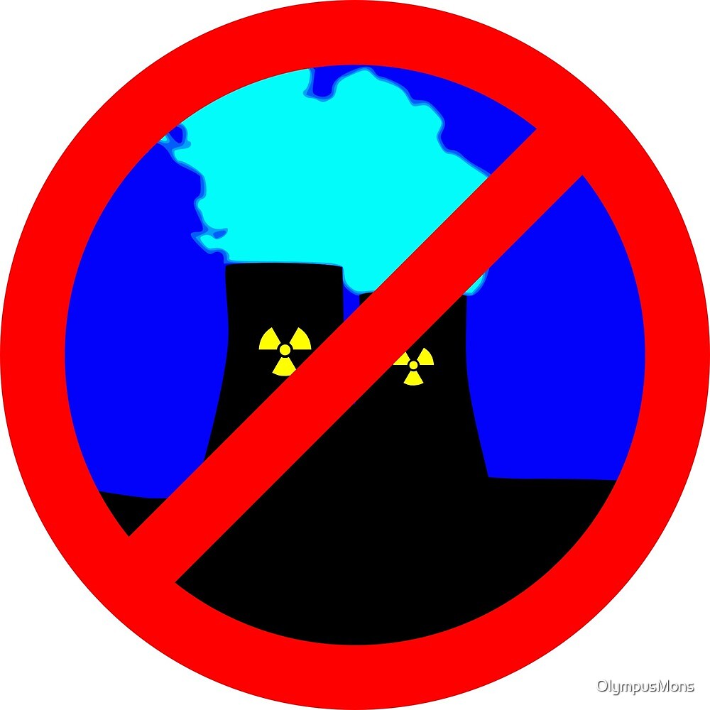 "No To Nuclear" by OlympusMons | Redbubble