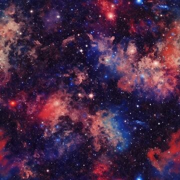 "Cosmic patterns: Galaxy with the shining stars" Sticker for Sale by ...