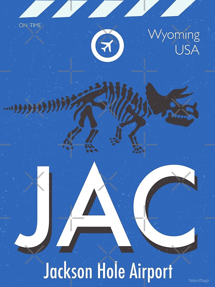 "JAC airport tag" by Kirill Griaznykh | Redbubble