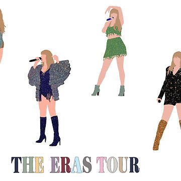 "Taylor Swift the Eras Tour Sticker Pack V2 (medium or larger for best ...