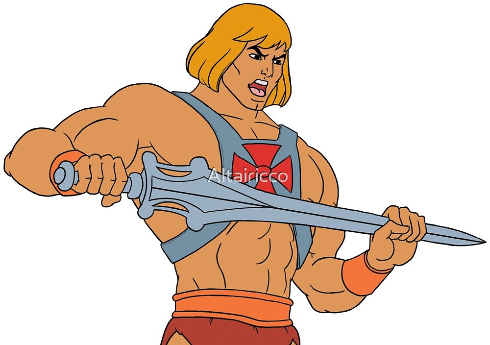 "He-man I have the power Tribute" by Giovanni Ricco | Redbubble