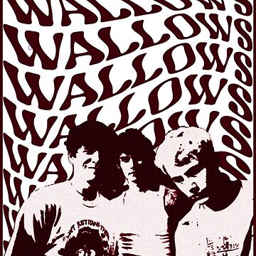 "Wallows graphic" Sticker for Sale by Drew Kowalski | Redbubble