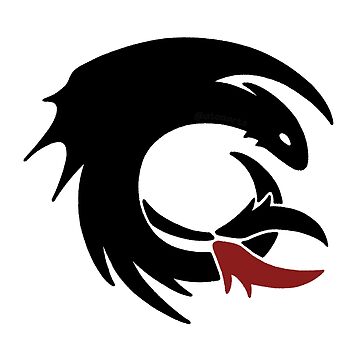 "Toothless" Sticker for Sale by ateaart | Redbubble