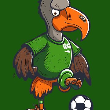 "Dodo Forward with green football shirt" Sticker for Sale by M16ka7a ...