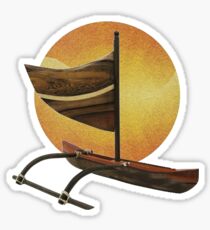 Outrigger Canoe Stickers | Redbubble