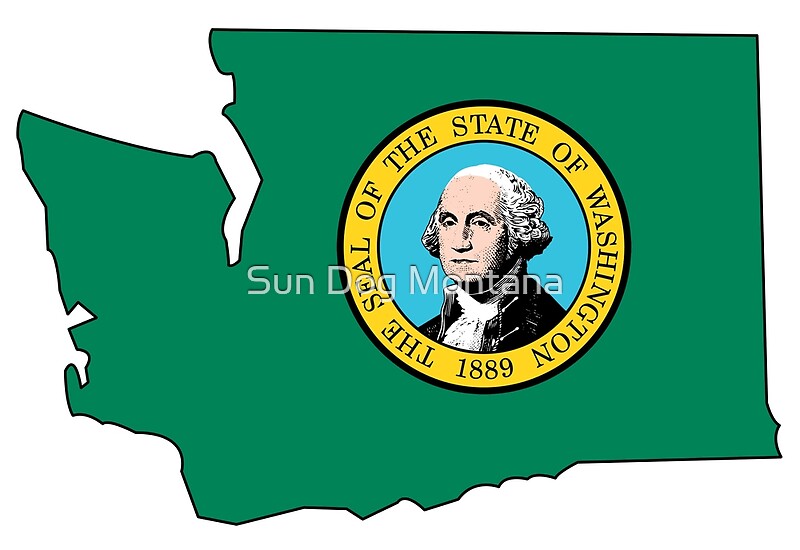"Washington State Pride" by Sun Dog Montana | Redbubble
