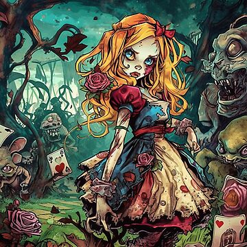 "Alice Is Back With A Vengeance " Sticker for Sale by unthinkabletees ...