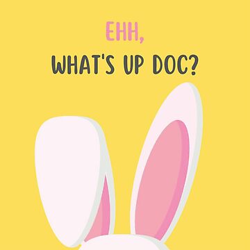 "Bunny ears emoji | Ehh, What's up doc?" Sticker for Sale by Backy ...
