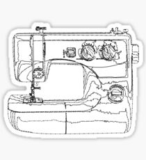 Sewing Machine: Stickers | Redbubble