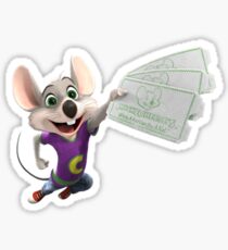 Chuck E Cheese Stickers | Redbubble