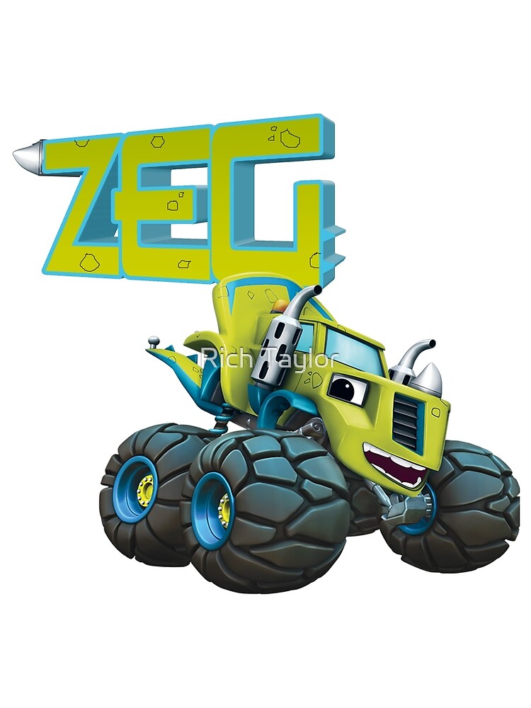 "ZEG - BLAZE AND THE MONSTER MACHINES" by Rich Taylor | Redbubble