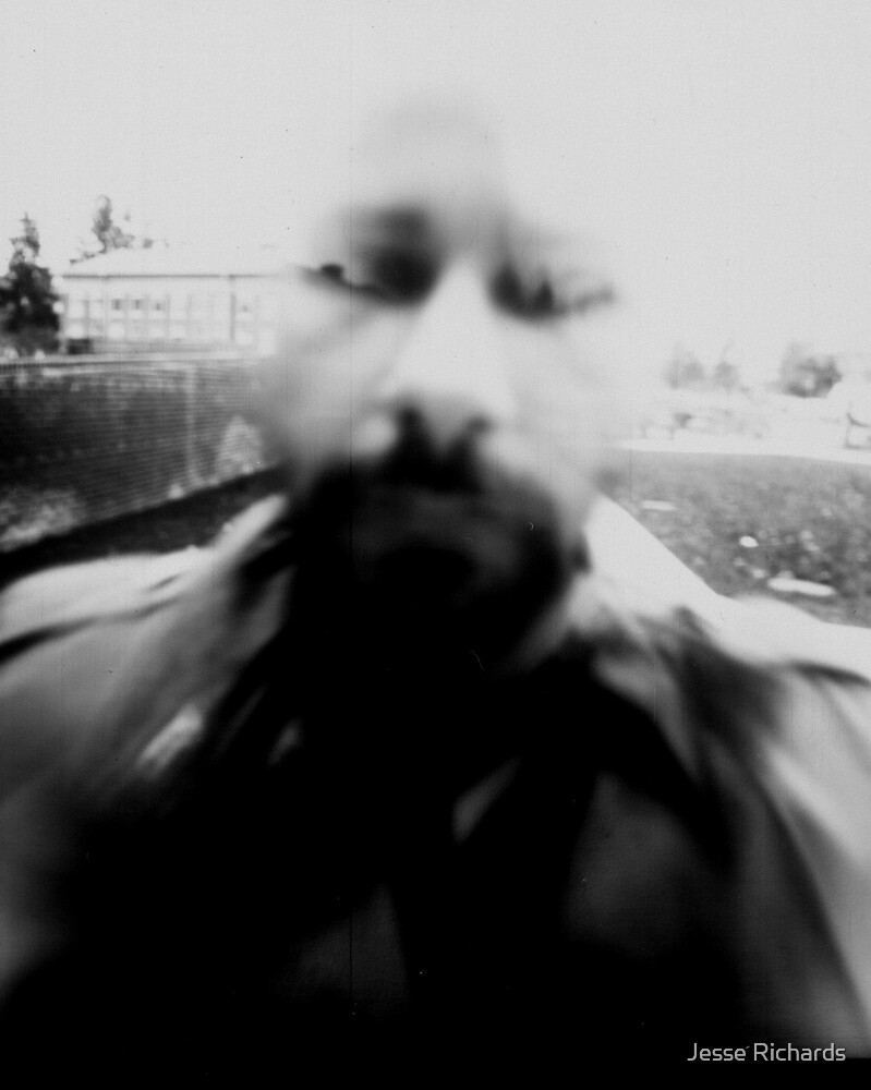"Pinhole Self Portrait" by Jesse Richards | Redbubble