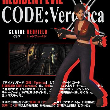 "RESIDENT EVIL CODE VERONICA X" Essential T-Shirt by First-Blood ...