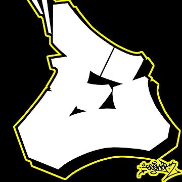 "LETTER E BY ESONE URBAN GRAFFITI STREET STYLE " Sticker for Sale by ...