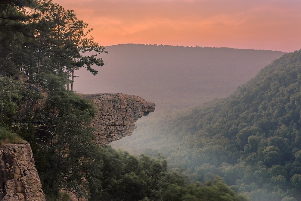 "Dawn at Whitaker Point, Arkansas" by mattmacpherson | Redbubble