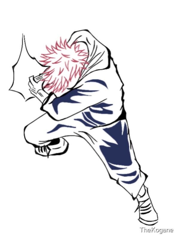 "Yuji Itadori: Trauma Demon" by TheKogane | Redbubble
