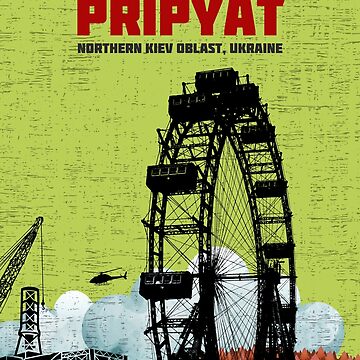 "Chernobyl, Pripyat" Sticker for Sale by GhostlyWorld | Redbubble