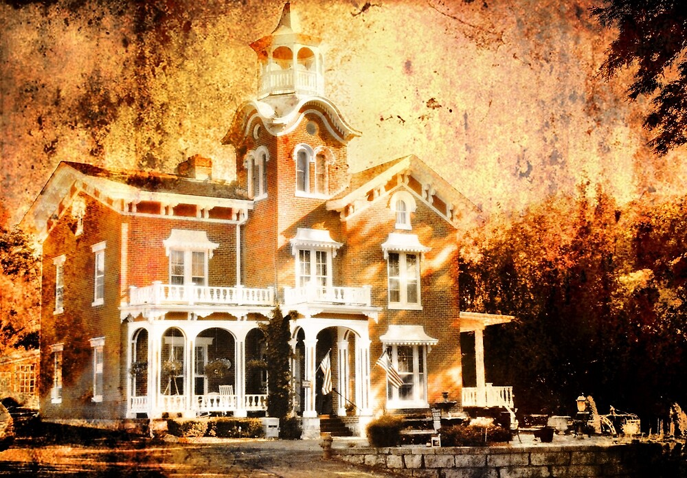 "Stillman Mansion" by Nadya Johnson | Redbubble