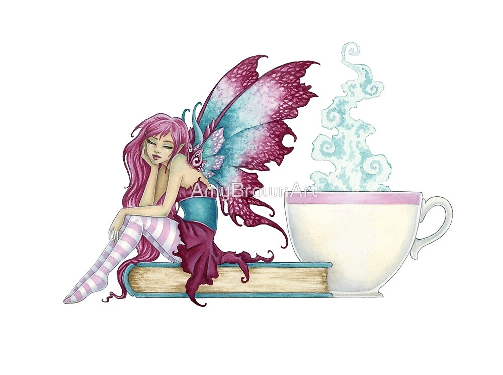 "Sunday Morning Fairy" by AmyBrownArt | Redbubble